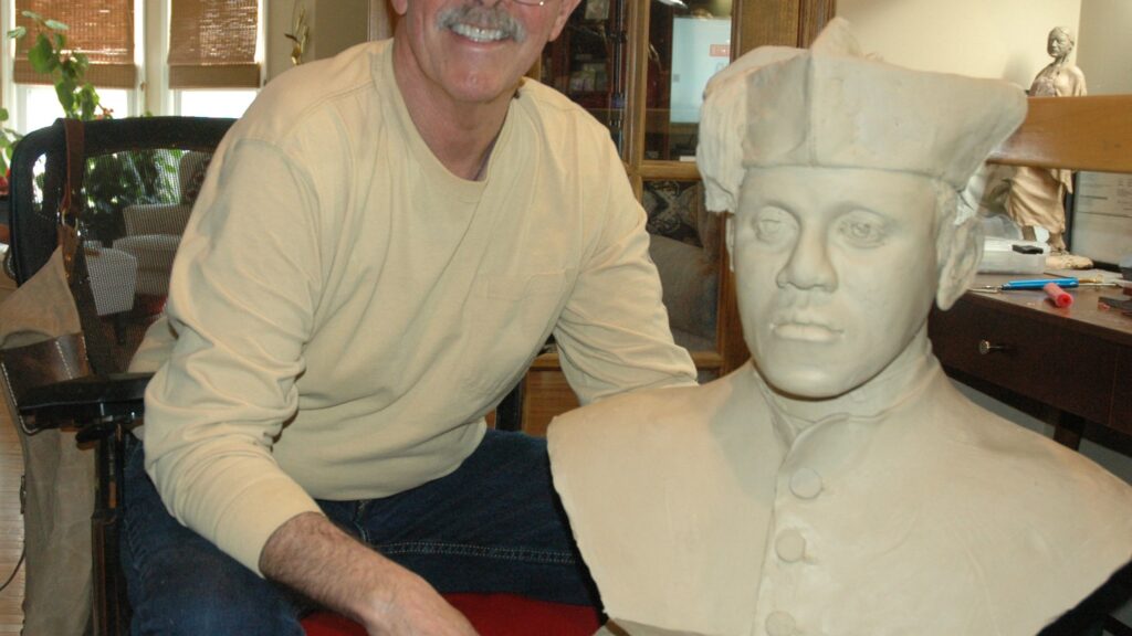 Sculptor known for honoring car racing greats turns attention to Father ...