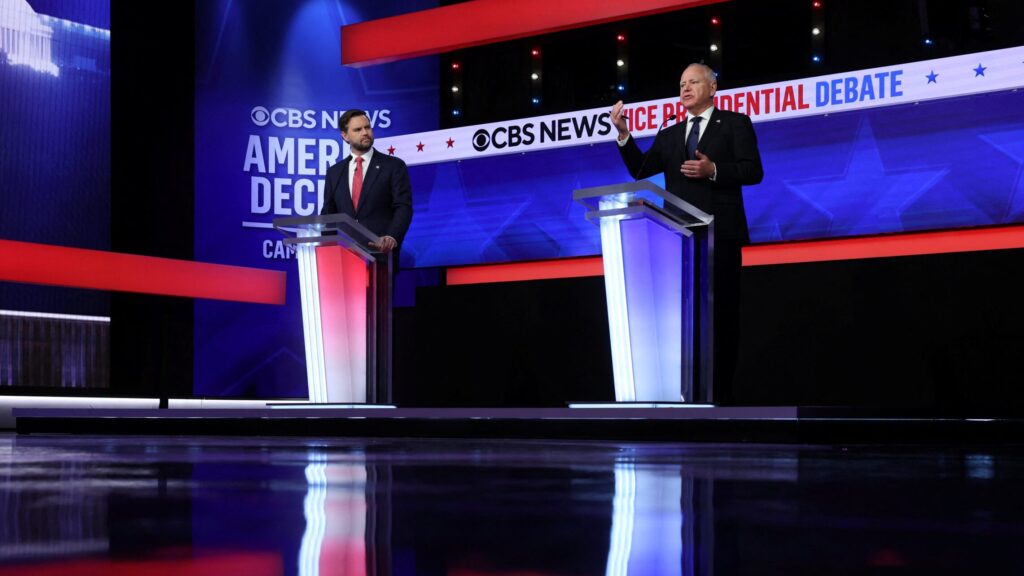 Vance and Walz debate abortion, immigration, gun policy and democracy ...