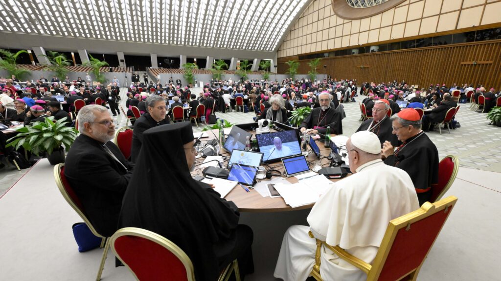 Final synod document is magisterial, must be accepted, pope says - OSV News