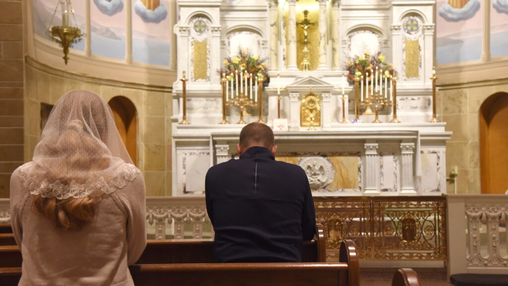 Across the US, Catholics seek out prayer before — and after — voting at ...