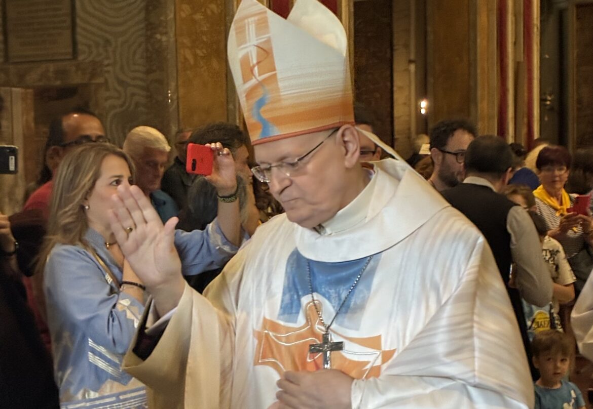 At titular church, Hungarian Cardinal Erdö says church must focus on ...