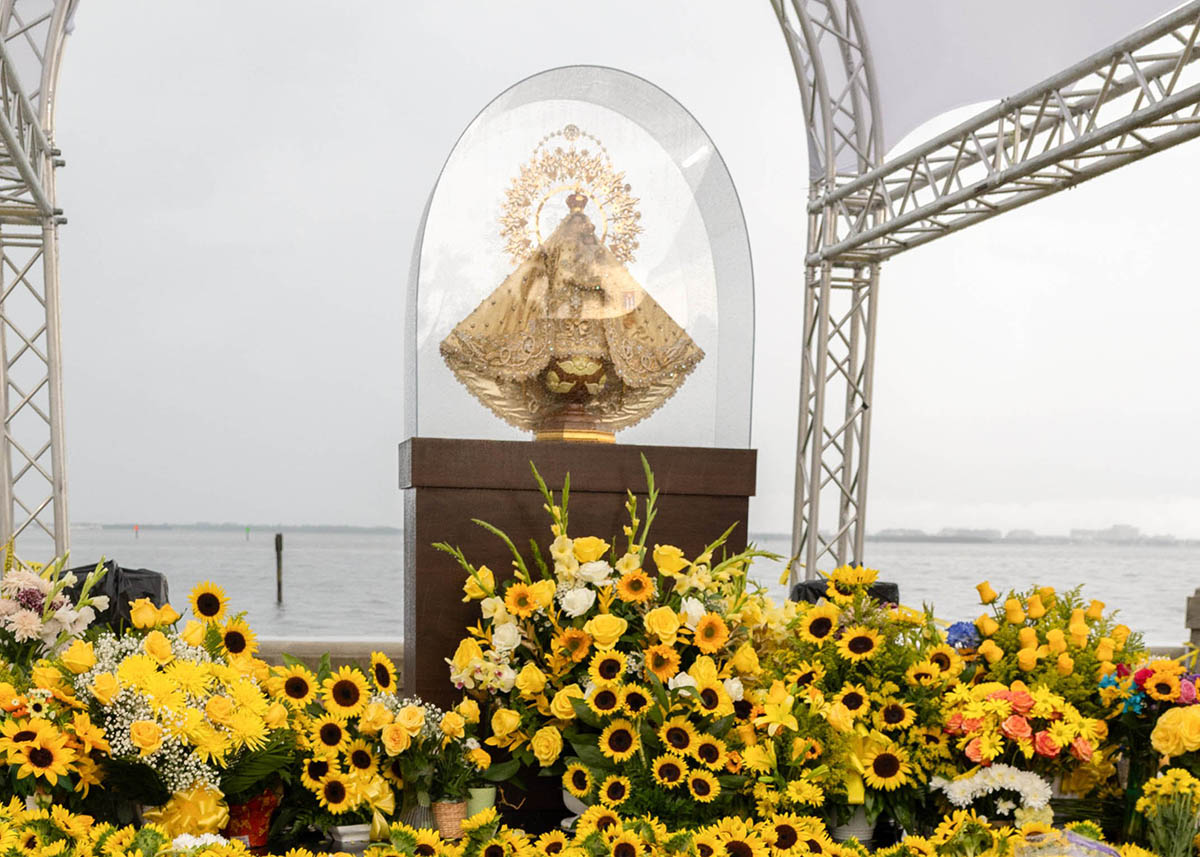 Sunflowers grace Miami shrine as Cuban Americans celebrate feast of Our ...