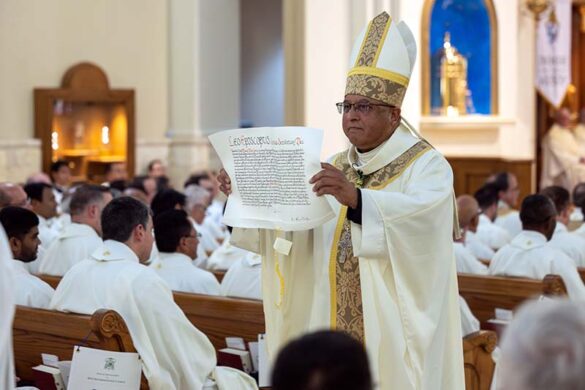 World is 'hungry for justice, mercy,' Austin's bishop says