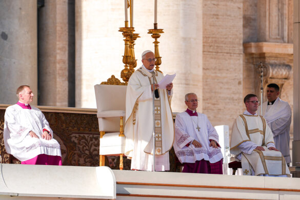 Pope answers questions about migrants, Venezuela, Rupnik trial - OSV News