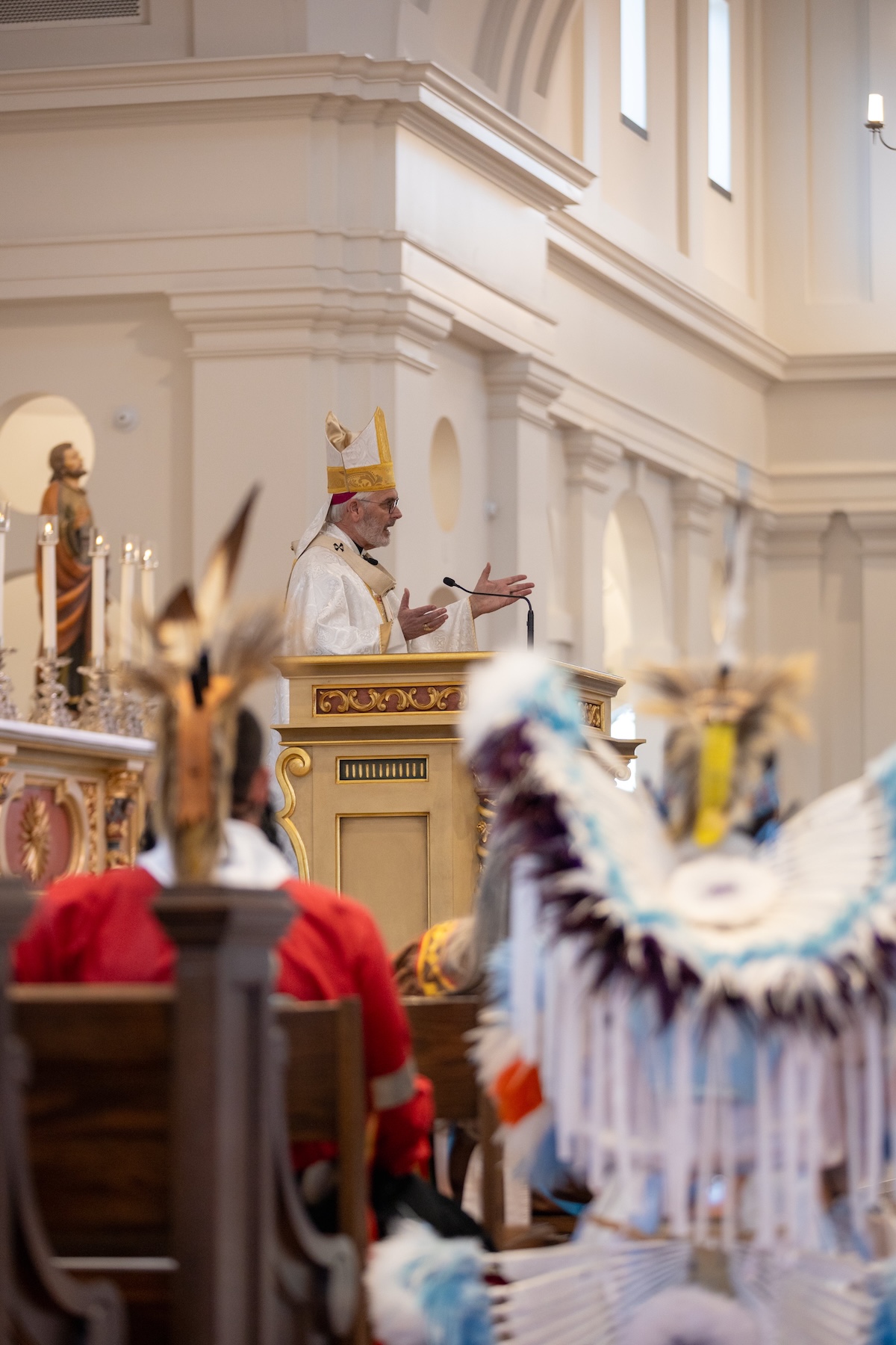 Archbishop Coakley celebrates annual Native American Mass at Blessed ...
