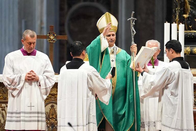 Pope assures poor God loves them, urges governments to act