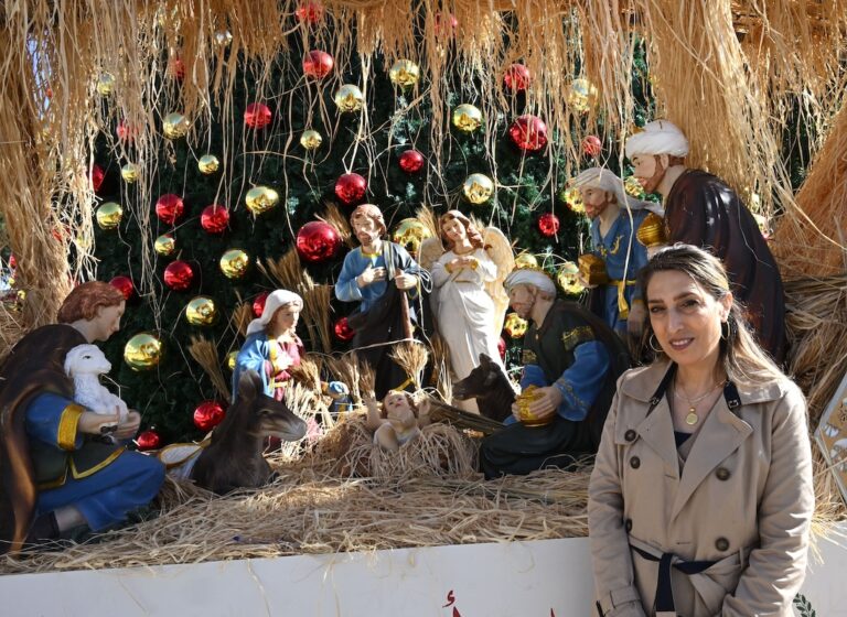 Bethlehem celebrates first Christmas tree lighting since war as ...