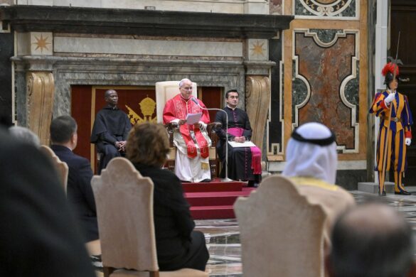 Vatican always will denounce injustice, attacks on dignity, pope says ...