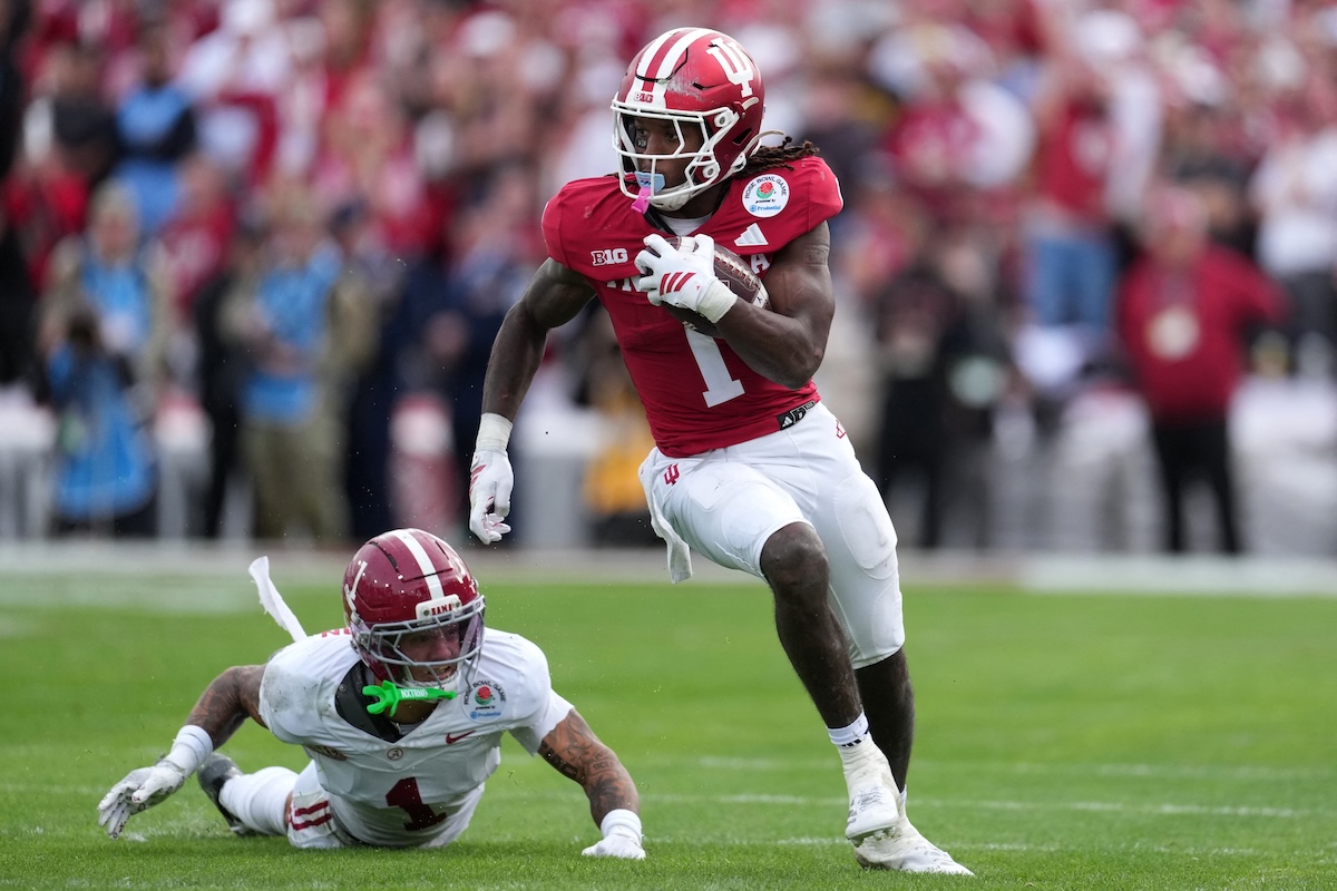 Indiana University running back carries Catholic values with him into ...