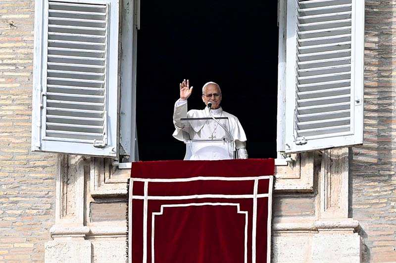 Full text: Pope Leo XIV Angelus address on Jan. 1, 2026 - OSV News