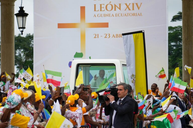 In Central Africa’s largest Catholic church, Pope Leo tells faithful ...