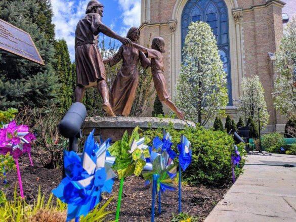 Garden promises healing for abuse survivors, all Catholics