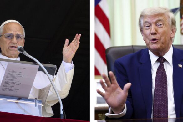 Trump account posts, deletes racist depiction of Obamas